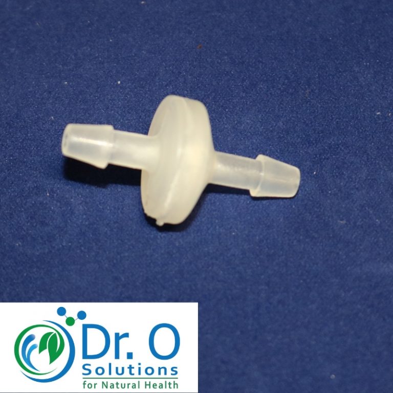 Ozone Resistant No-Return Check Valve - Dr. O. Solutions for Natural Health
