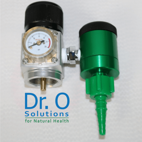 Low Flow Oxygen Regulator 1/32 to 4 L/m For Disposable Oxygen Tank - Dr ...