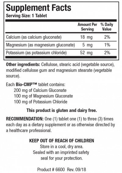 Bio-CMP, 100 tablets - Dr. O. Solutions for Natural Health
