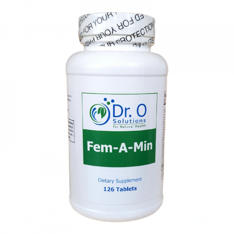 Fem-A-Min, 126 tablets - Dr.O Solutions for Natural Health