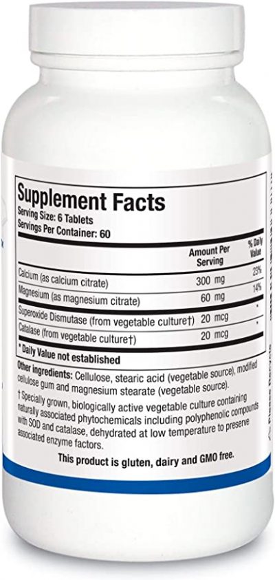 Ca/Mg-Zyme, 120 tablets - Dr. O. Solutions for Natural Health